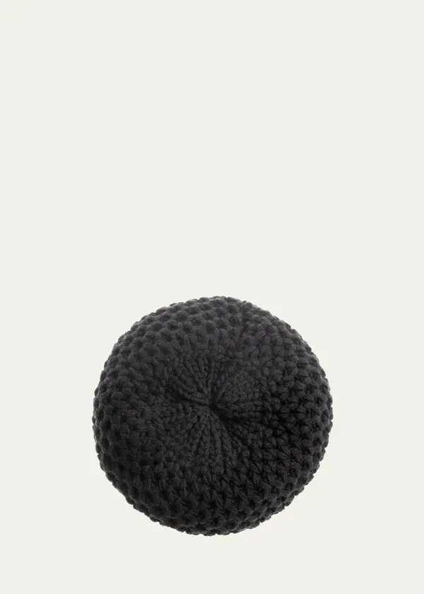 Inverni Embellished Cashmere Beret
