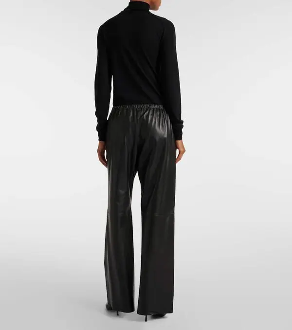 Nour Hammour Olan Leather Pants