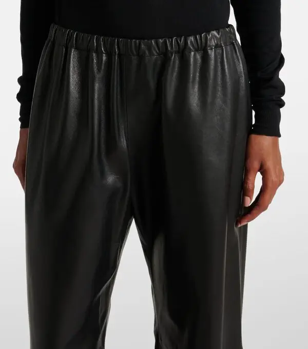 Nour Hammour Olan Leather Pants