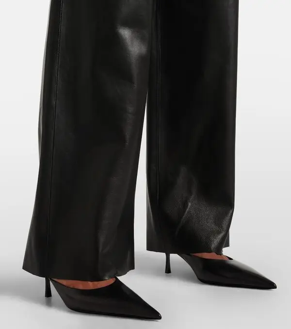 Nour Hammour Olan Leather Pants