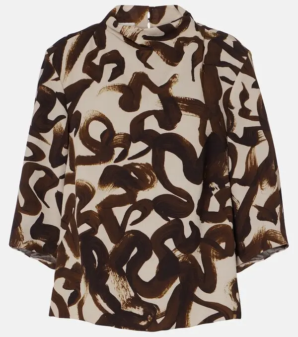 Dries Van Noten Printed Top
