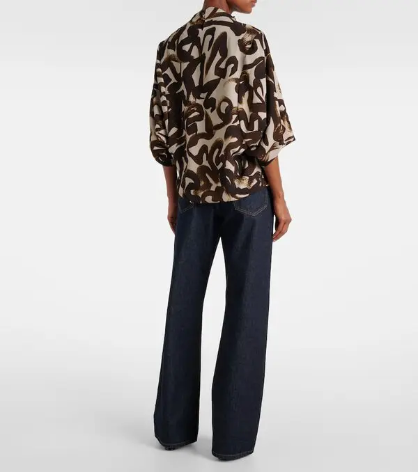 Dries Van Noten Printed Top