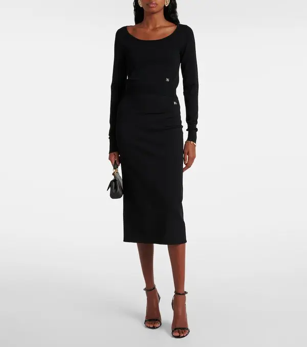 Dolce & Gabbana Dg Jersey Sweater