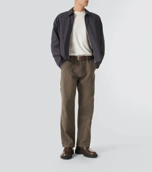 FRAME Workwear Canvas Straight Pants