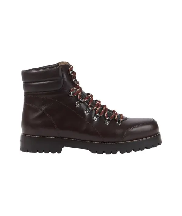 Manolo Blahnik Janka Leather Lace-up Boots - Brown