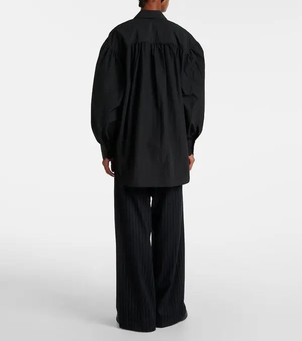 Plan C Oversized Crêpe Shirt