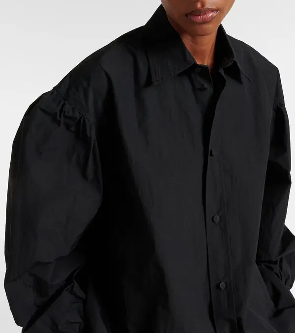 Plan C Oversized Crêpe Shirt