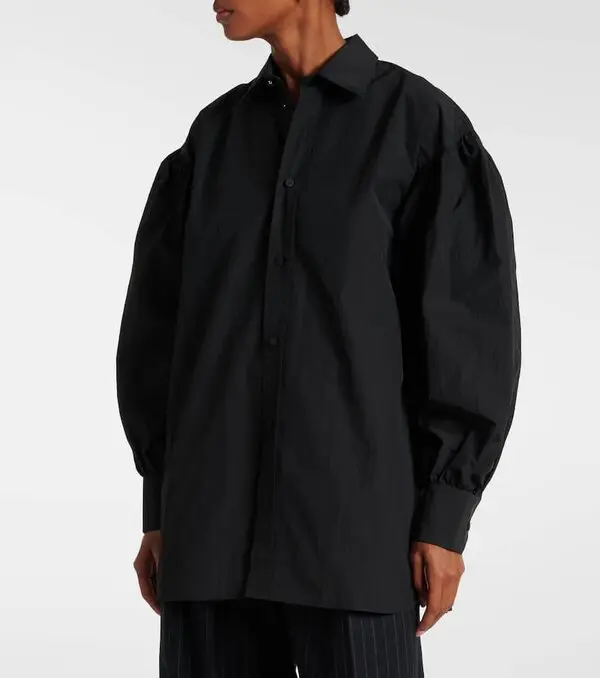 Plan C Oversized Crêpe Shirt