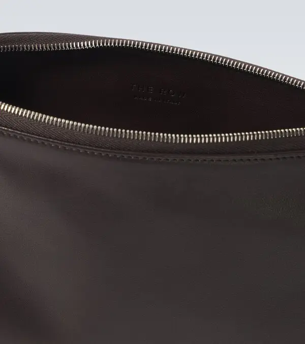 THE ROW Allegra Leather Clutch