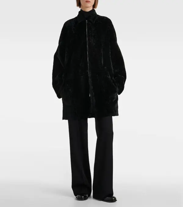 THE ROW Sheeran Shearling Coat