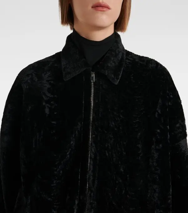 THE ROW Sheeran Shearling Coat