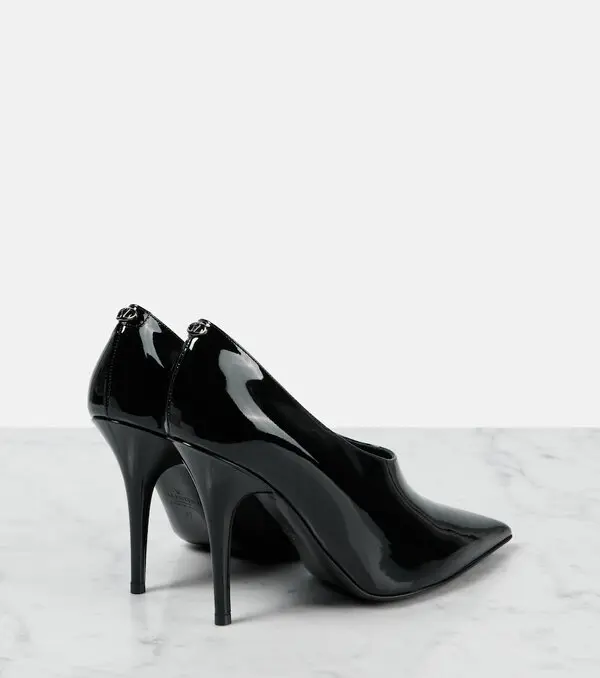 Valentino Garavani Le Salon 105 Patent Leather Pumps