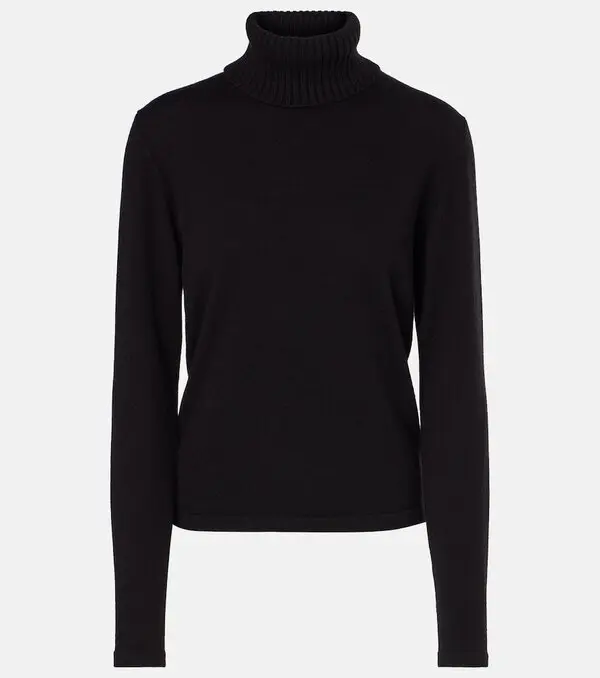 Dolce & Gabbana Cashmere Turtleneck Sweater - Black