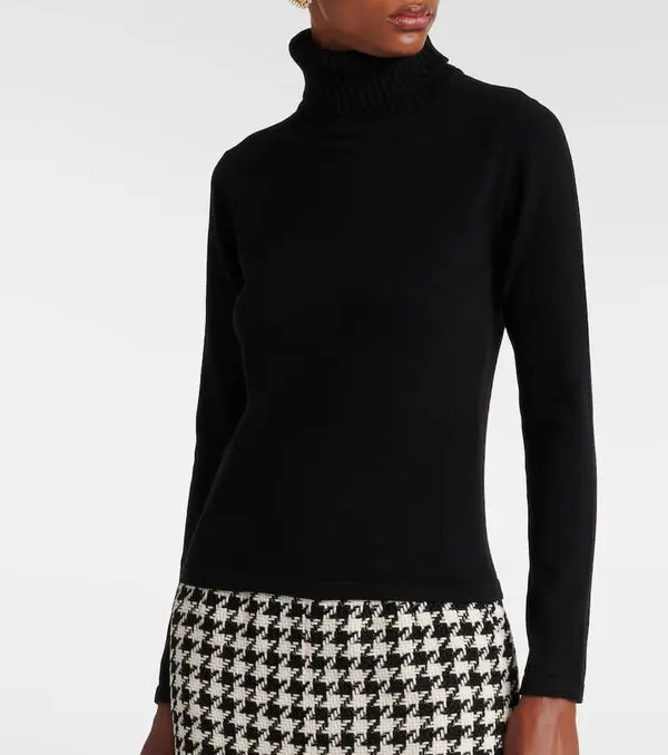 Dolce & Gabbana Cashmere Turtleneck Sweater - Black