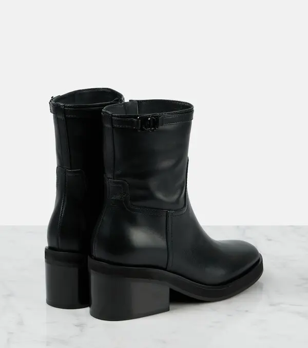 JIMMY CHOO Yasmin 70 Leather Ankle Boots