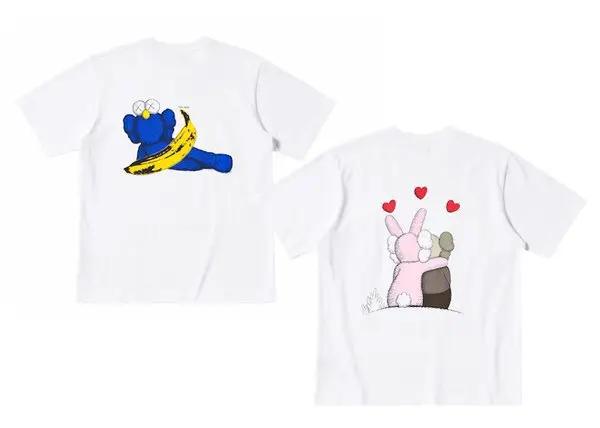 KAWS X Uniqlo Warhol Ut Graphic T-shirt Set - White