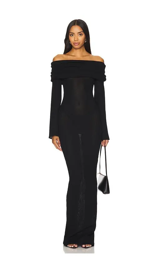 SEROYA Galleria Dress - Black