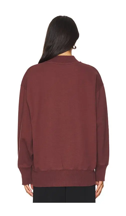 ANINE BING Bradie Bing Sweatshirt - Deep Burgundy