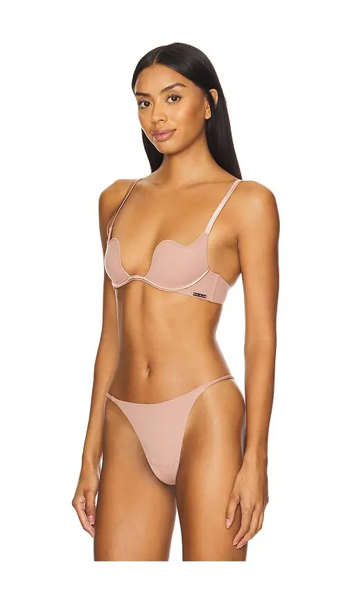 FLEUR DU MAL Le Stretch Micro U-plunge Bra - Tan