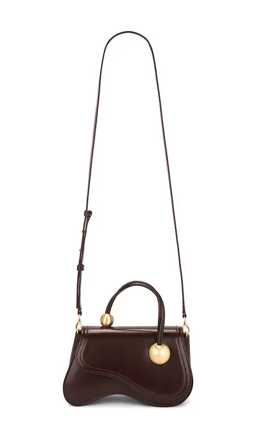 Cult Gaia Kazia Crossbody Bag - Brown