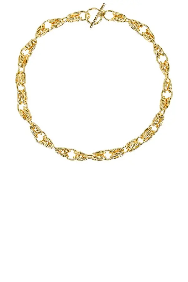 Saint Laurent Collier Necklace - Dore