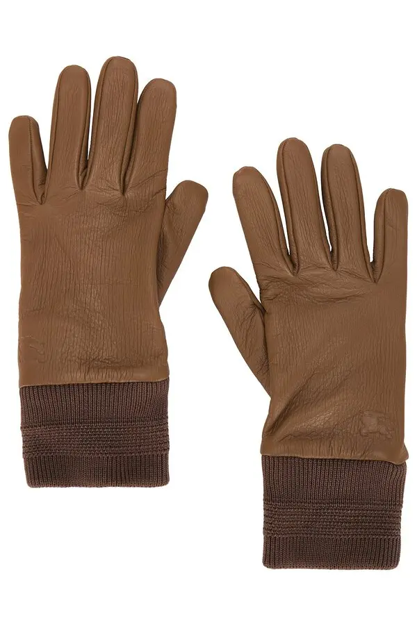 Burberry Leather Gloves - Hazel