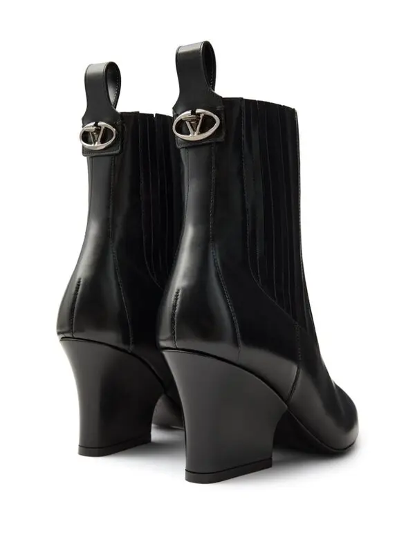 Valentino Garavani 75mm Vlogo Lockette Beatle Boots