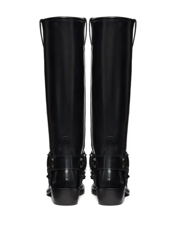 Valentino Garavani Rockstud Harness Boots