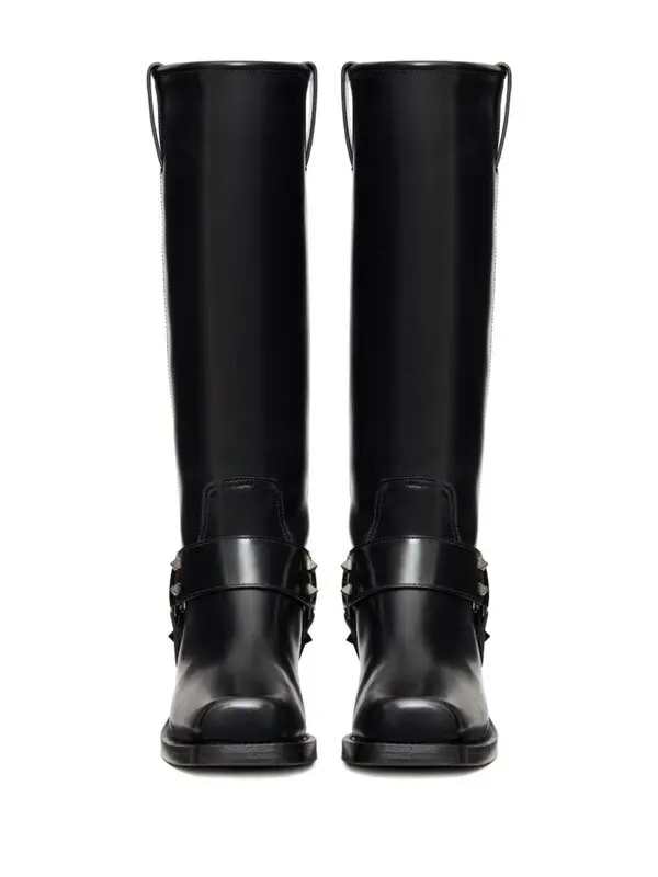 Valentino Garavani Rockstud Harness Boots