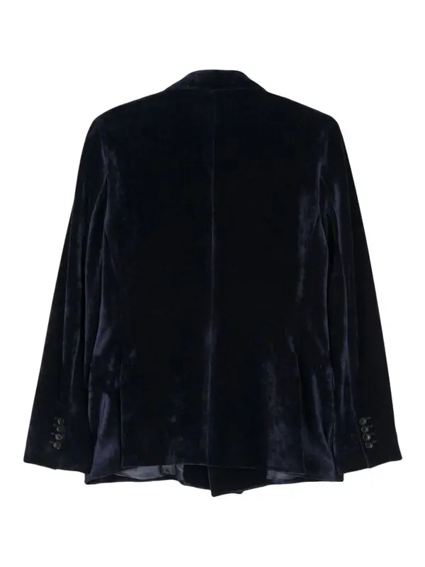 REVERES 1949 Velvet Double-breasted Blazer