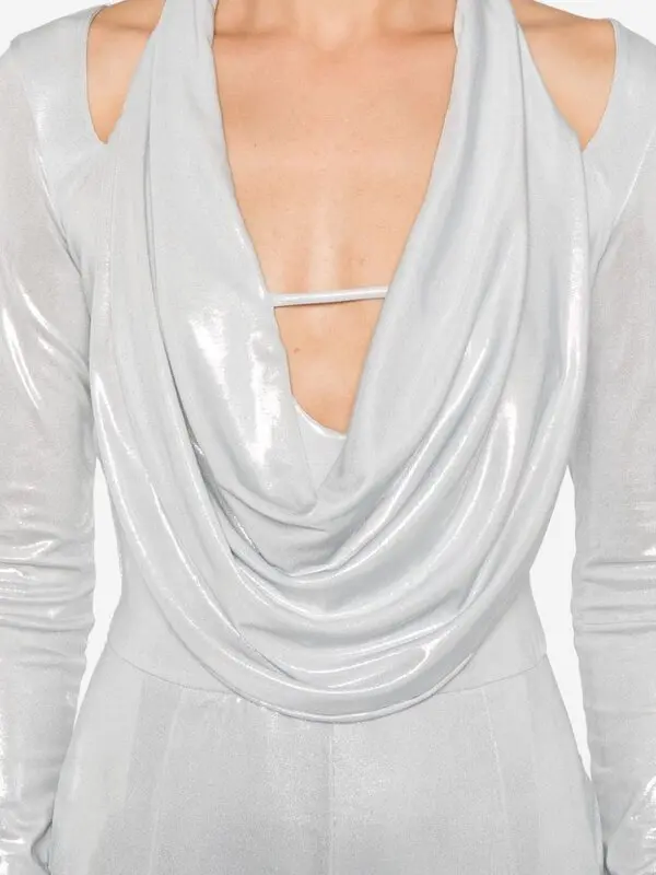 MITILIANE COUTURE Cowl-neck Jumpsuit