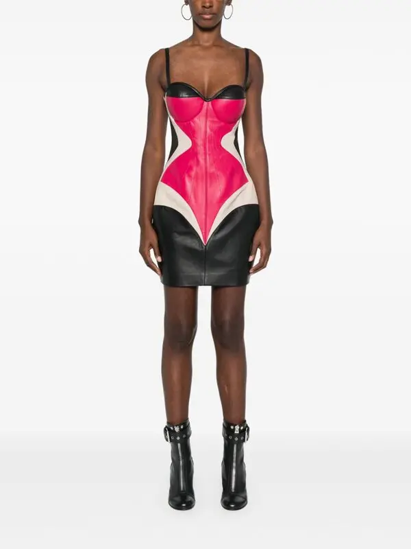 MITILIANE COUTURE Hourglass Mini Dress - Black