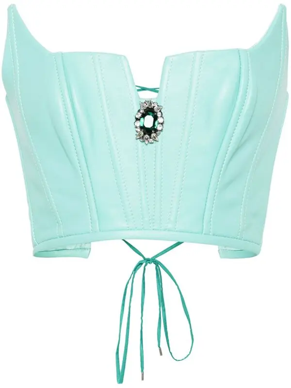 MITILIANE COUTURE Kyla Leather Top