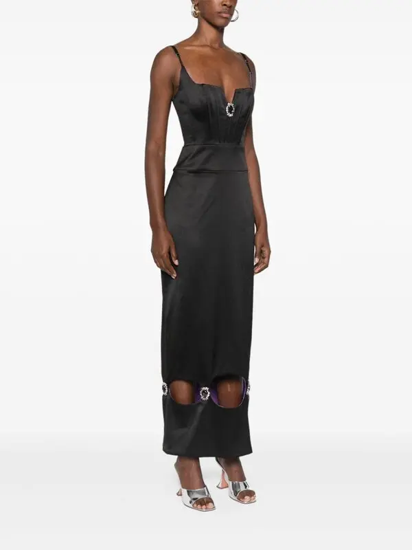 brown maxi dress with sleeves IRENE ESPERESSO BROWN MAXI DRESS | CULT MIA