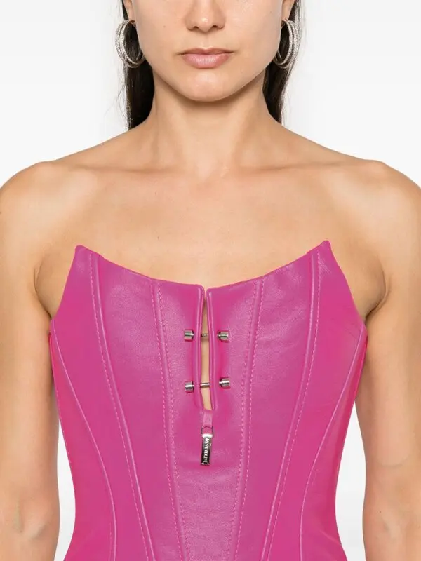 MITILIANE COUTURE Piercing-detail Top