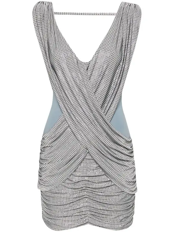 MITILIANE COUTURE Crystal-embellished Mini Dress