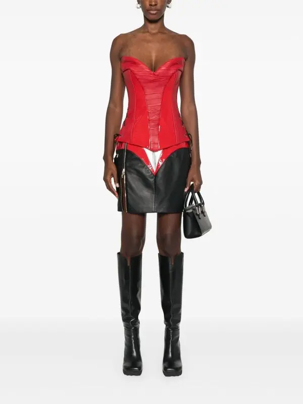 MITILIANE COUTURE Leather Corset