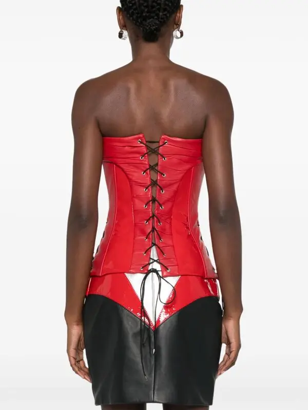 MITILIANE COUTURE Leather Corset