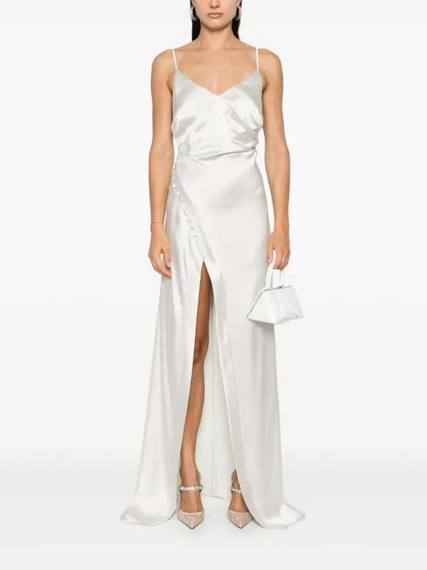 MITILIANE COUTURE Drape-detail Maxi Dress