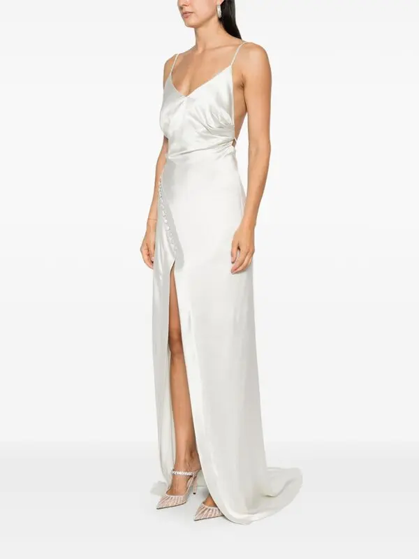 MITILIANE COUTURE Drape-detail Maxi Dress