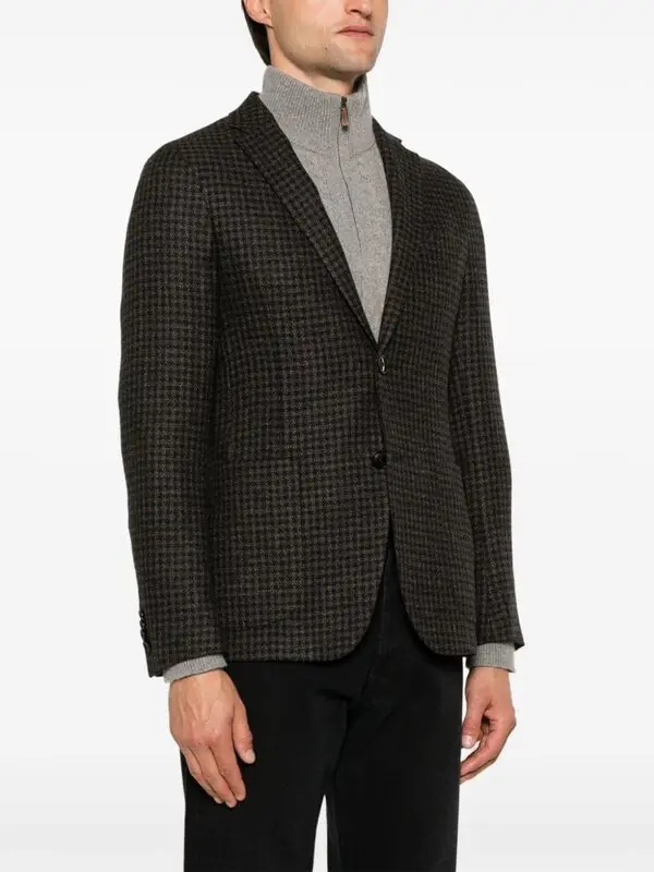 Zegna Houndstooth-pattern Blazer