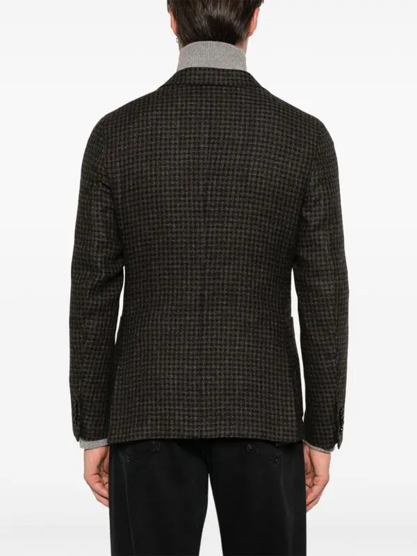 Zegna Houndstooth-pattern Blazer
