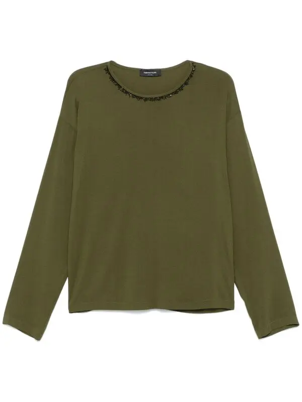 Fabiana Filippi Sablé T-shirt - Green