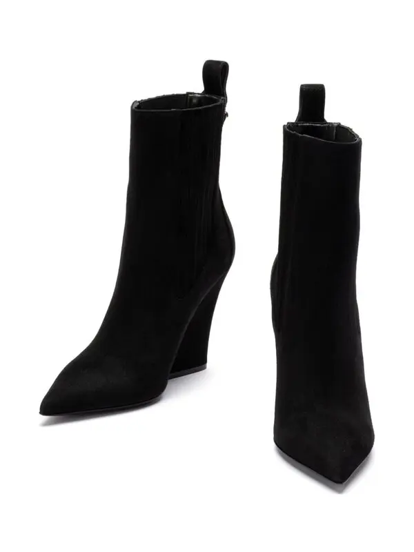 Valentino Garavani Vlogo Suede Boots