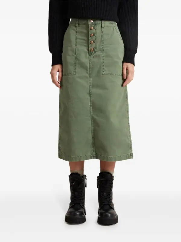 Woolrich Cotton Midi Skirt