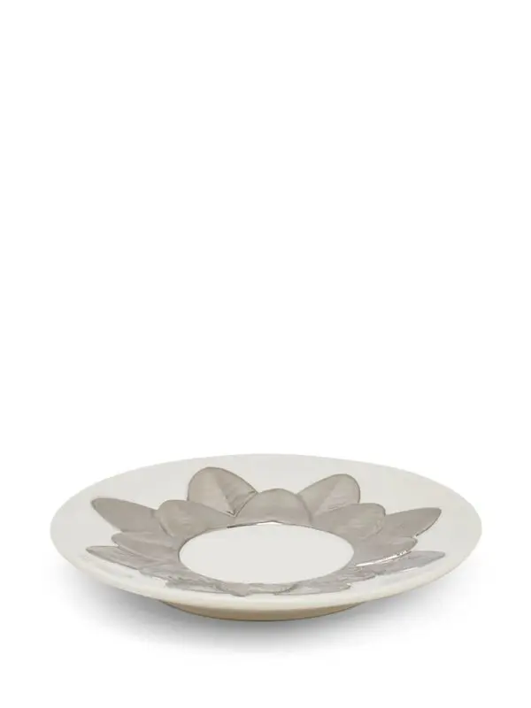 VILLARI Peacock Cappuccino Cup And Saucer