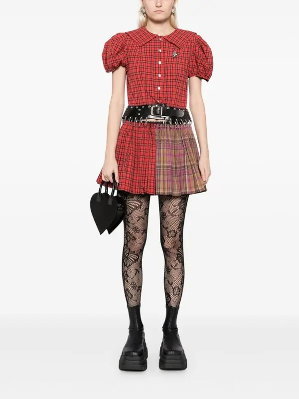 CHOPOVA LOWENA Judith Checked Dress