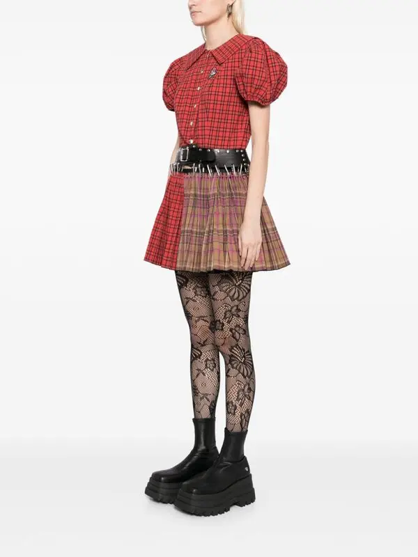 CHOPOVA LOWENA Judith Checked Dress