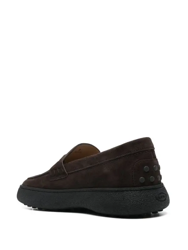 TOD'S Suede Loafers
