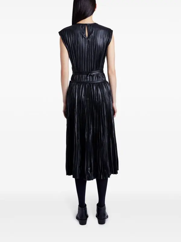 Proenza Schouler White Label Rosalyn Faux-leather Skirt - Black